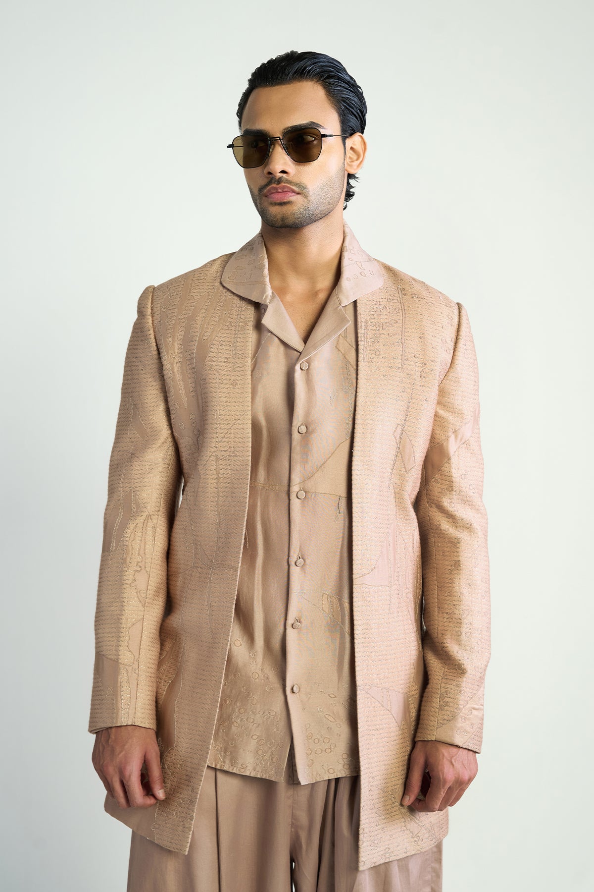 Swan Front Open Jacket – Antar-Agni